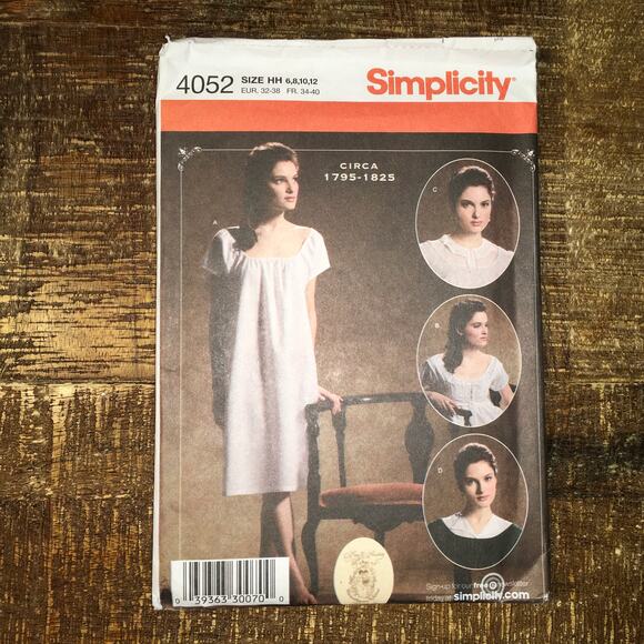 Simplicity | Office | Simplicity Sewing Pattern 452 Chemise Stay Slip ...